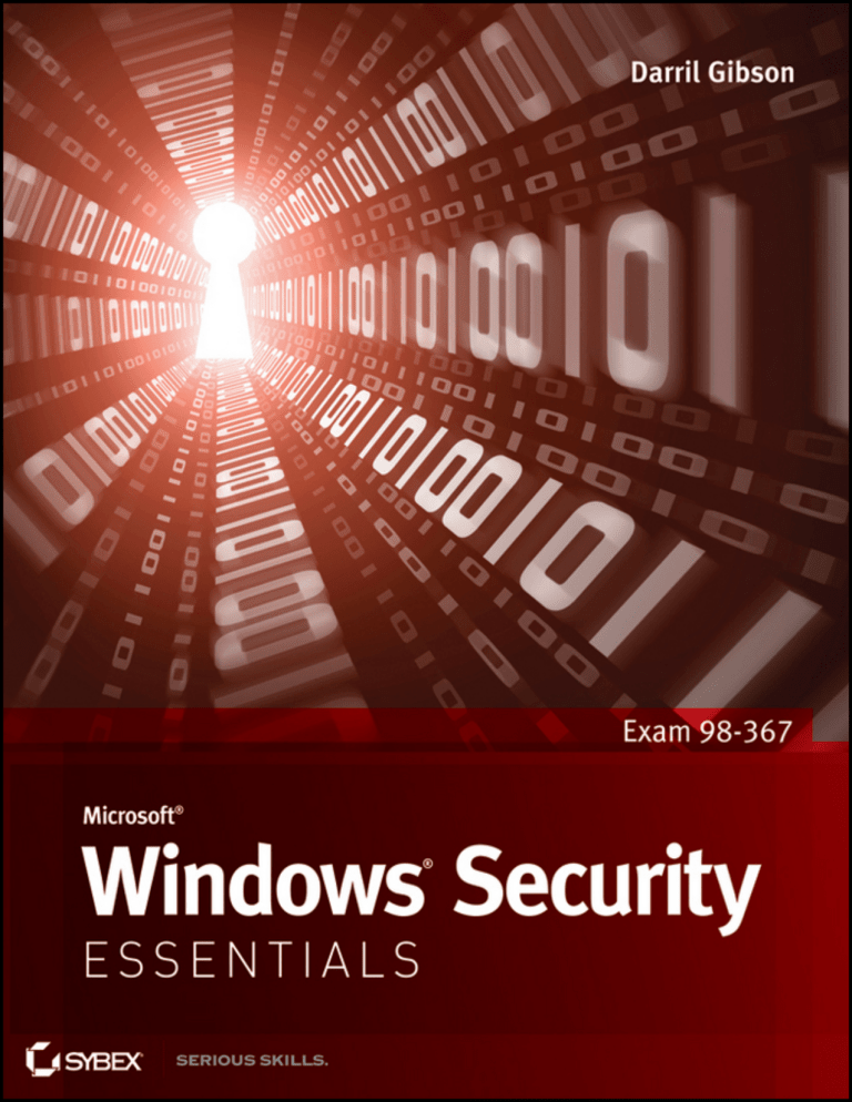 Microsoft Windows Security Essentials Textbook