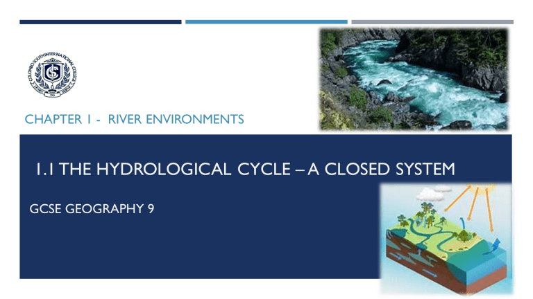 GCSE Geography: The Hydrological Cycle