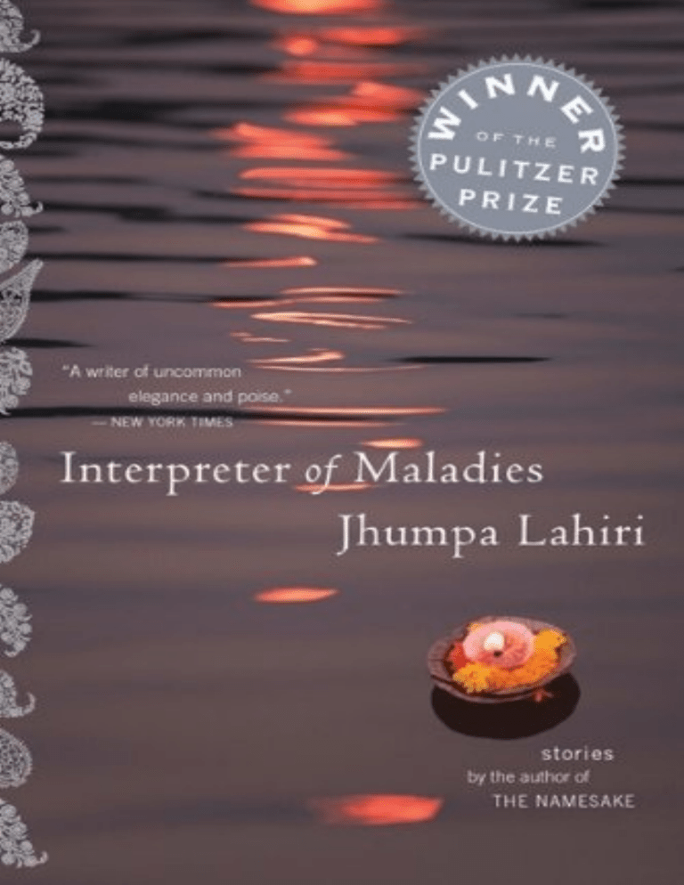 Interpreter of Maladies: Short Stories by Jhumpa Lahiri