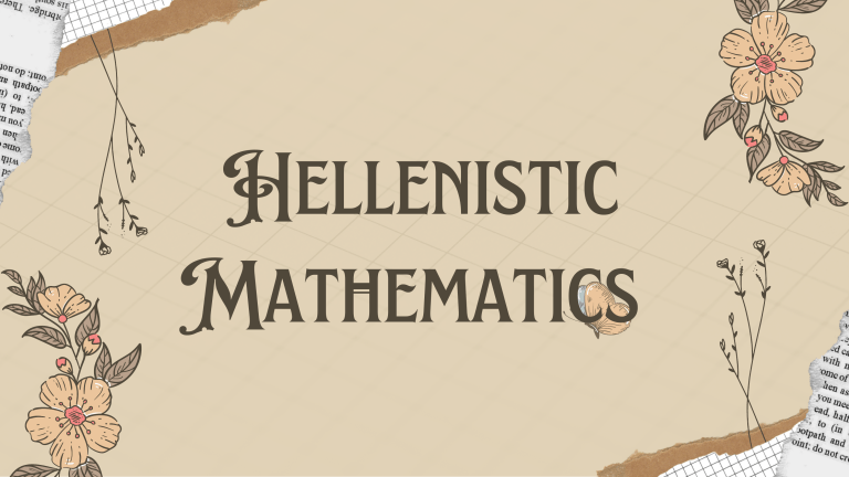 Hellenistic Mathematics: Key Figures & Contributions
