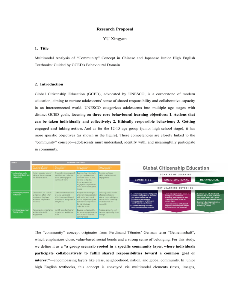 Multimodal Analysis of 'Community' in Chinese & Japanese Junior High ...