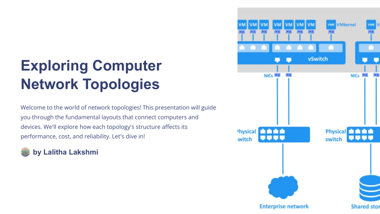 Exploring Computer Network Topologies