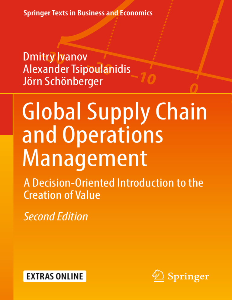 Global Supply Chain and Operations Management Textbook