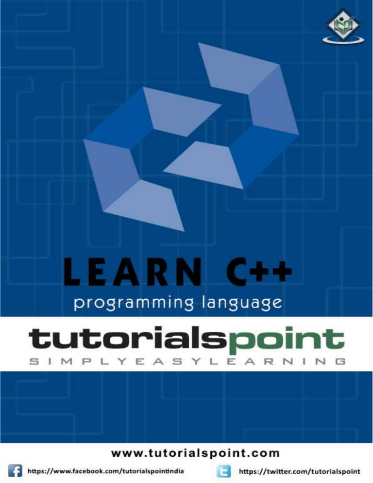 Learn C++ Programming Tutorial - Tutorials Point