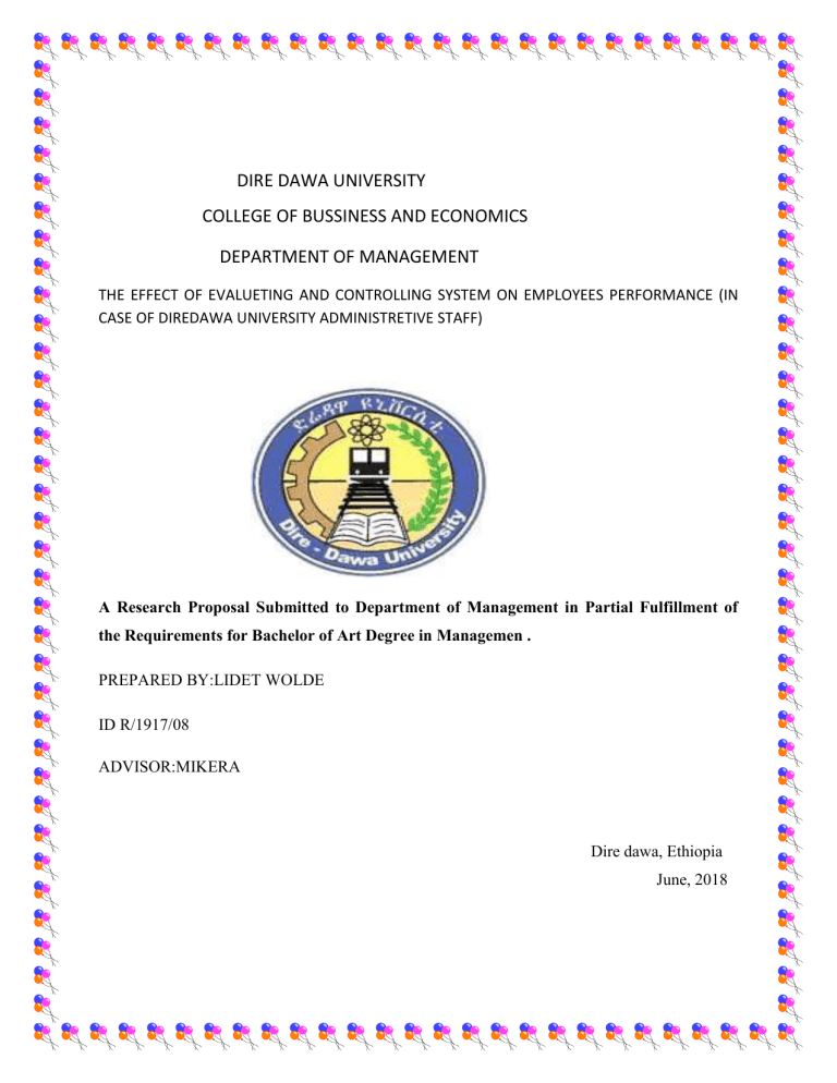 Effect of Evaluation and Control Systems on Employee Performance: Dire ...