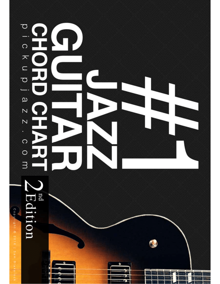 Jazz Guitar Chord Chart 2nd Edition - Free eBook