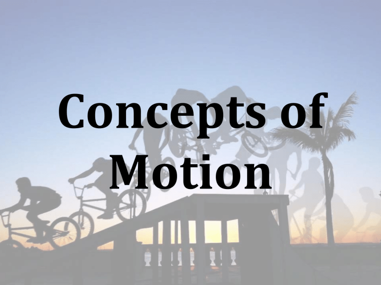 Concepts of Motion: Physics Textbook