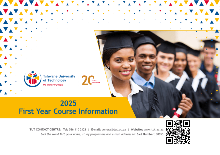 TUT 2025 First Year Course Information Guide