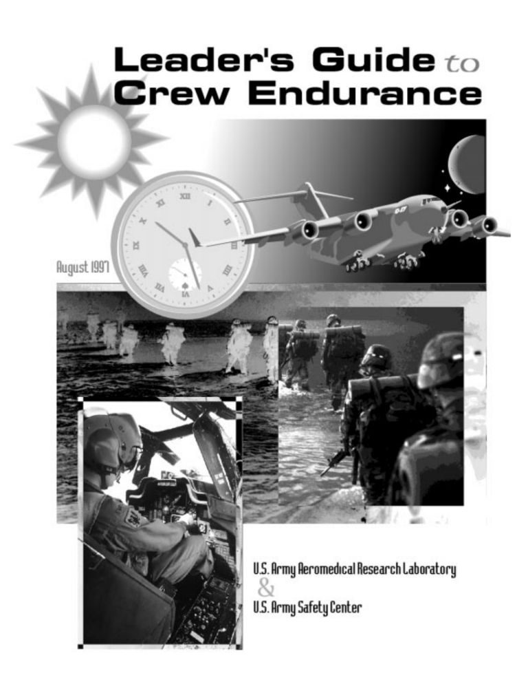 Leader's Guide to Crew Endurance (1997) - U.S. Army