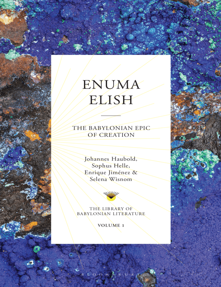 Enuma Elish: Babylonian Epic of Creation | Library of Babylonian ...