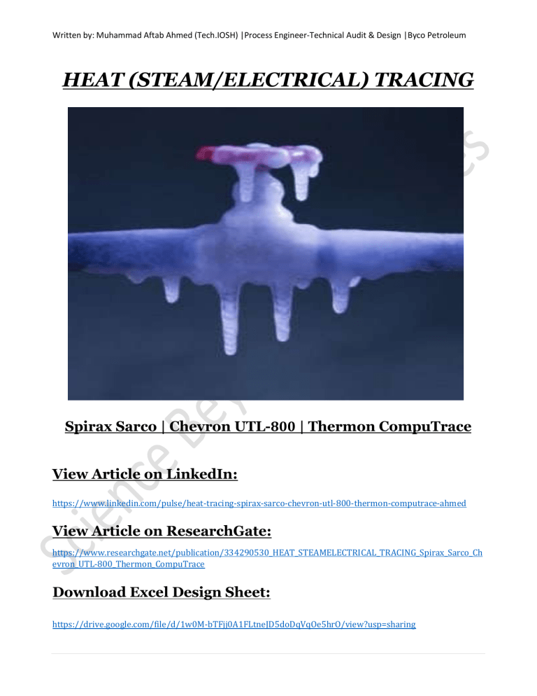 Heat Tracing: Steam vs. Electrical Methods