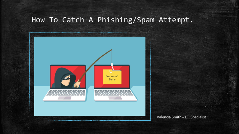 How to Catch Phishing and Spam Attempts
