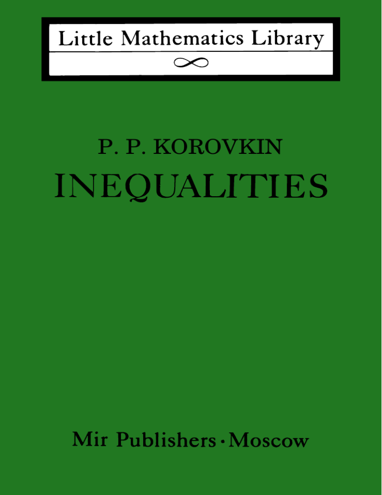vdoc.pub inequalities