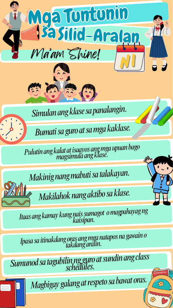 Classroom Rules for Elementary Students