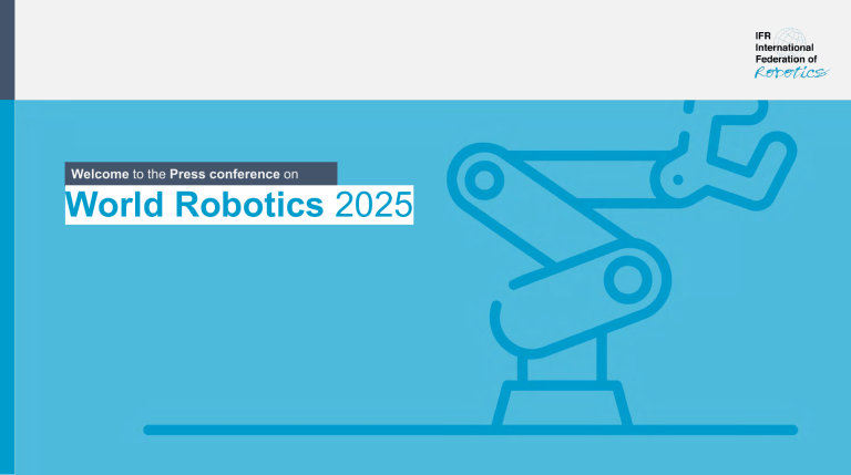 World Robotics 2025 Press Conference: Industrial & Service Robot Trends