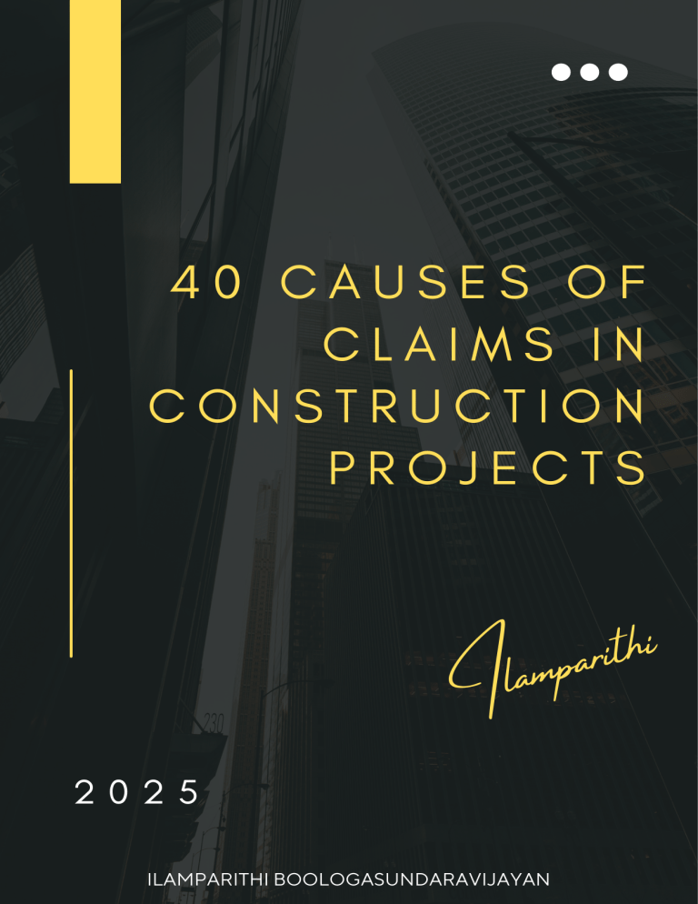 40 Causes of Claims in Construction Projects