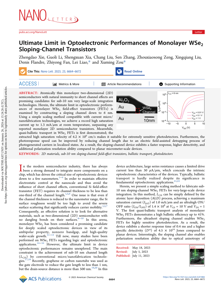 Ultimate Optoelectronic Performance of Monolayer WSe2 Transistors
