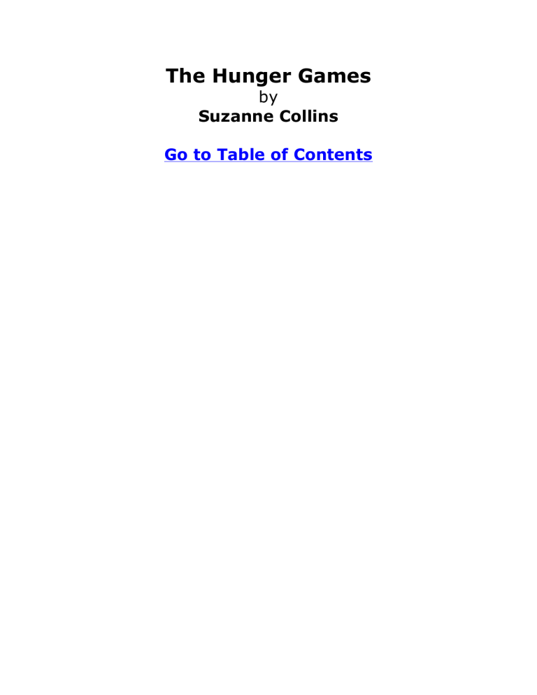 The Hunger Games by Suzanne Collins - Full Text
