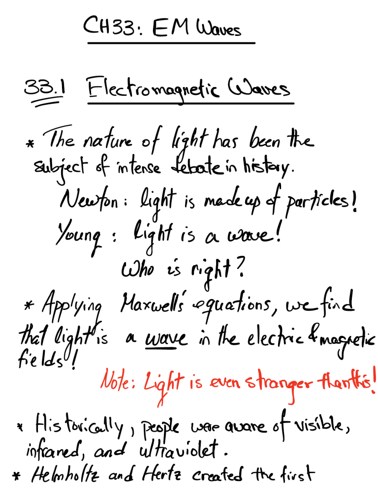 Ondas Eletromagnéticas - Capítulo de Física