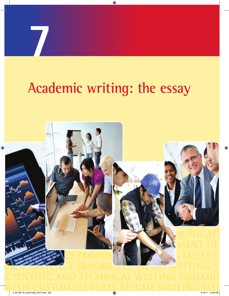 Academic Writing: The Essay Guide