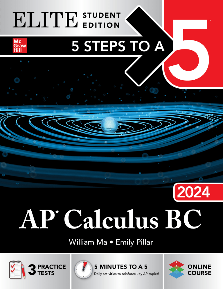 5 Steps to a 5: AP Calculus BC 2024 Exam Prep