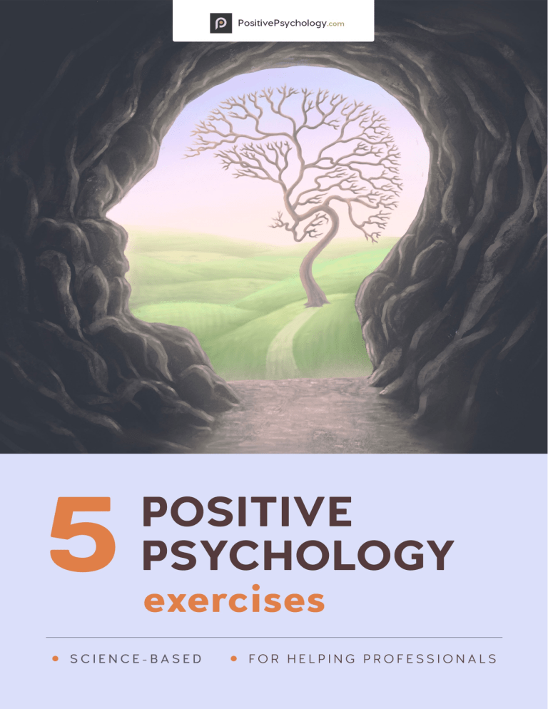 5 Positive Psychology Exercises Toolkit