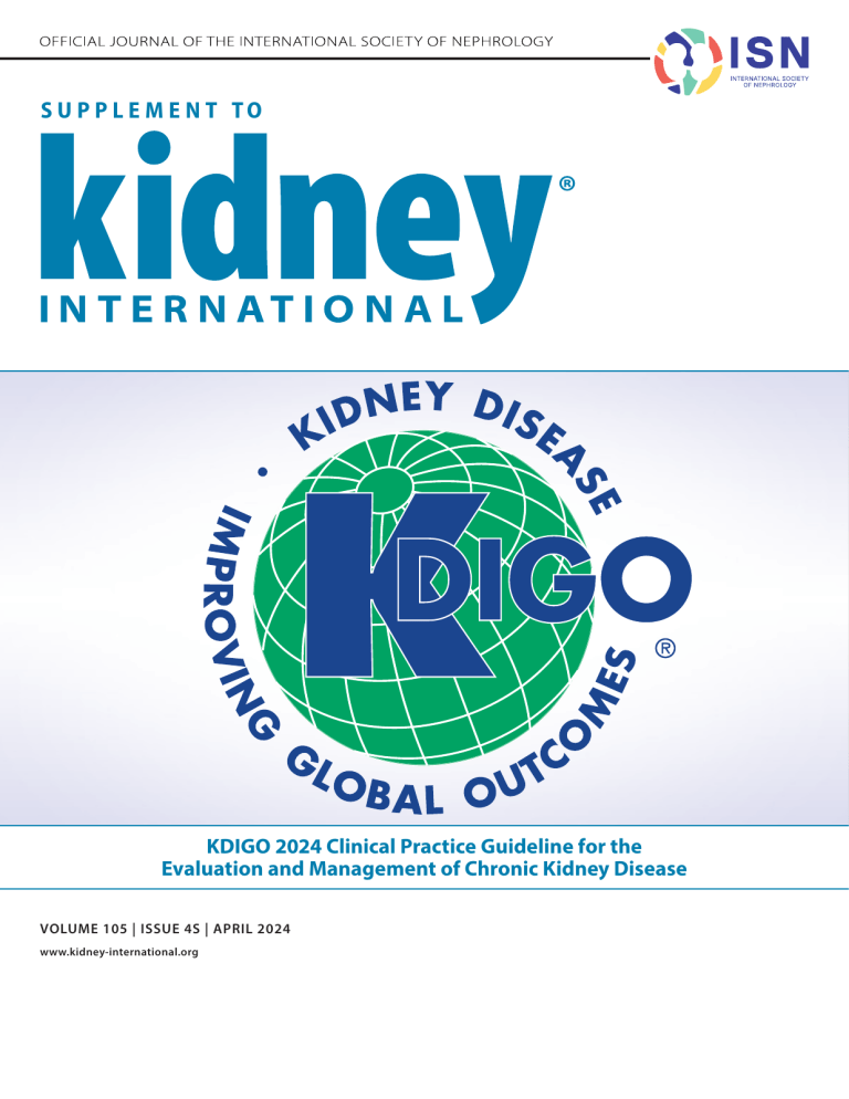 KDIGO 2024 CKD Guideline: Evaluation & Management