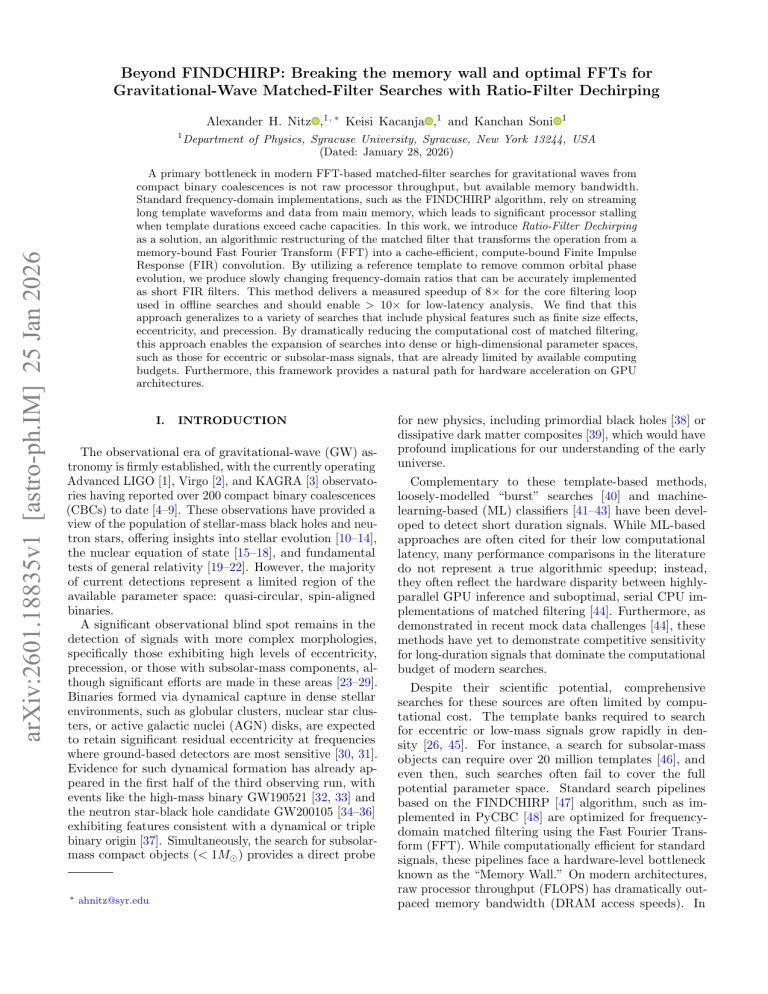 Ratio-Filter Dechirping for Gravitational-Wave Searches