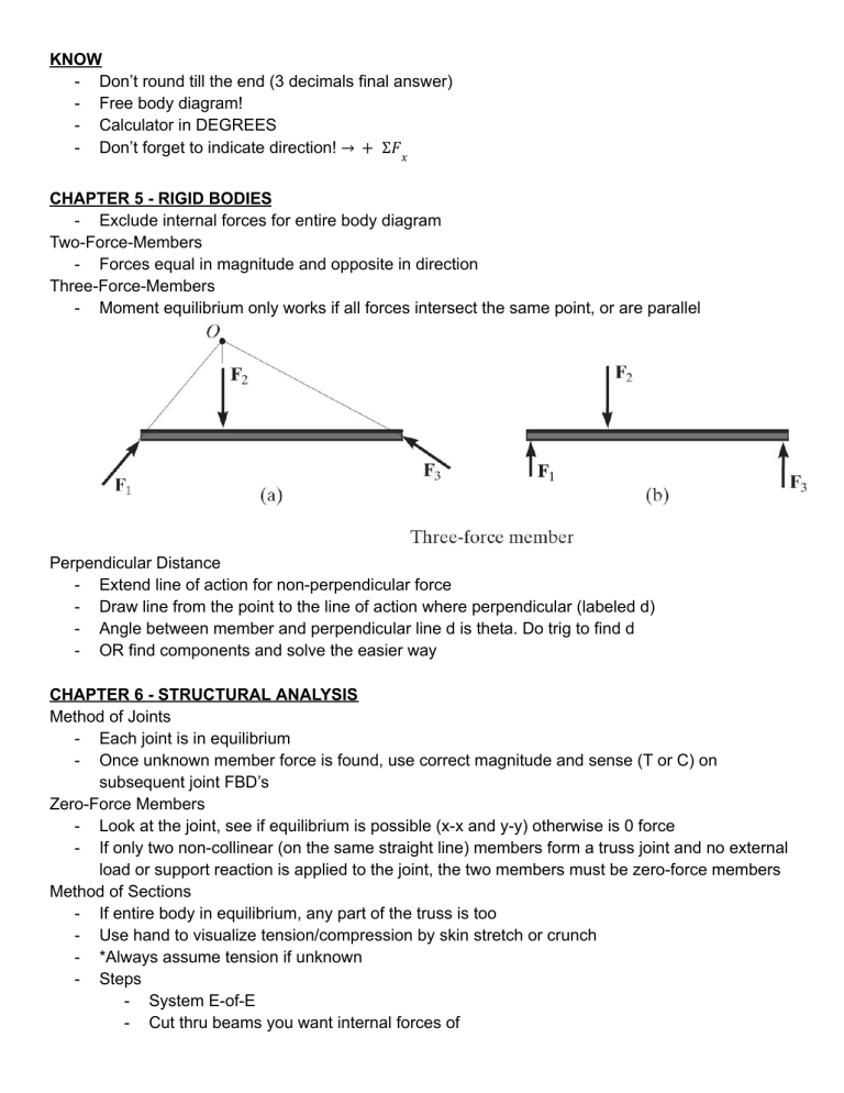 Engineering Mechanics: Rigid Bodies & Structural Analysis