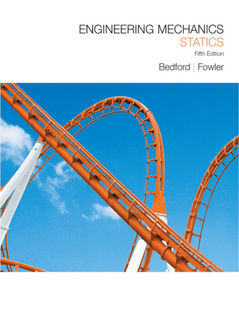 Engineering Mechanics Statics 5th Edition Textbook