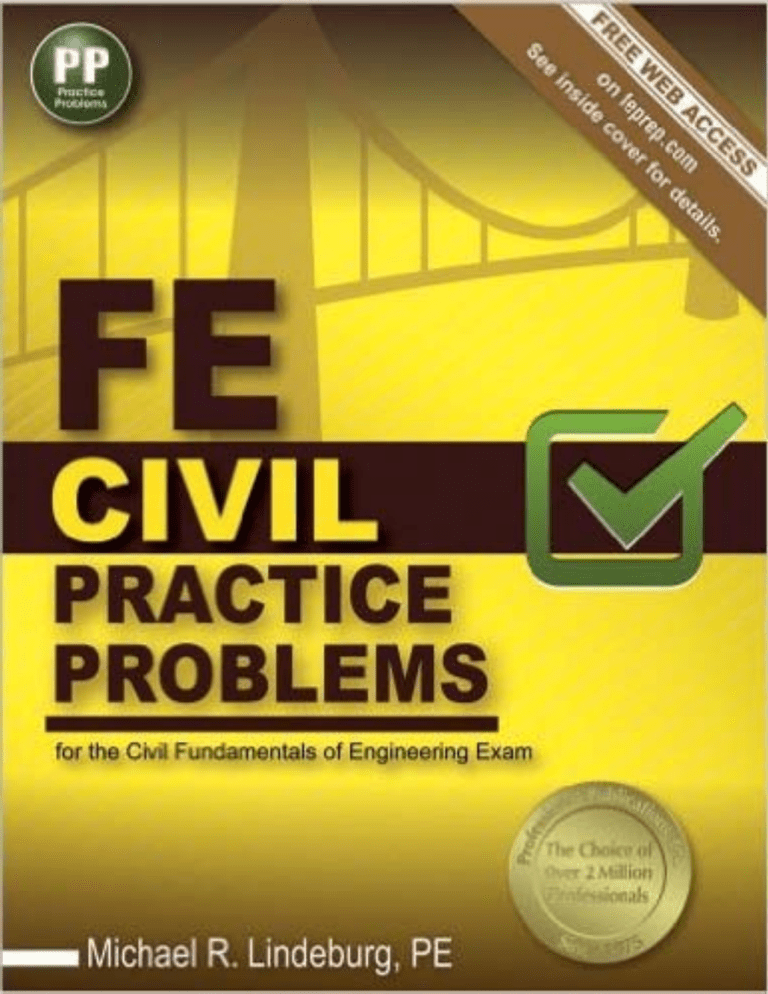 FE Civil Practice Problems for FE Exam Prep