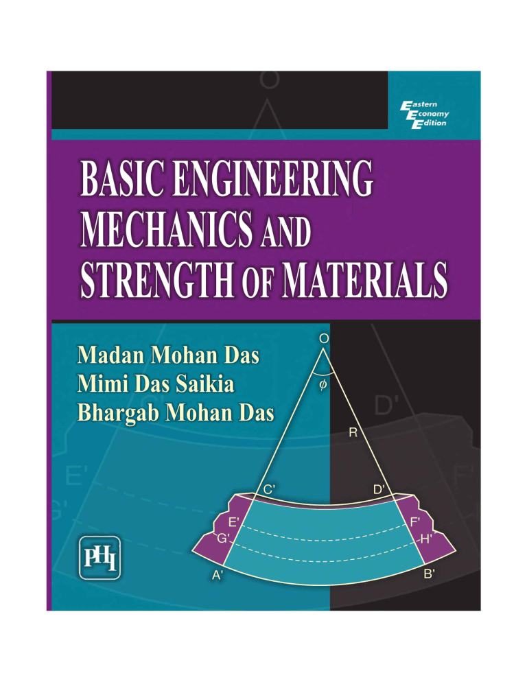 Basic Engineering Mechanics and Strength of Materials Textbook