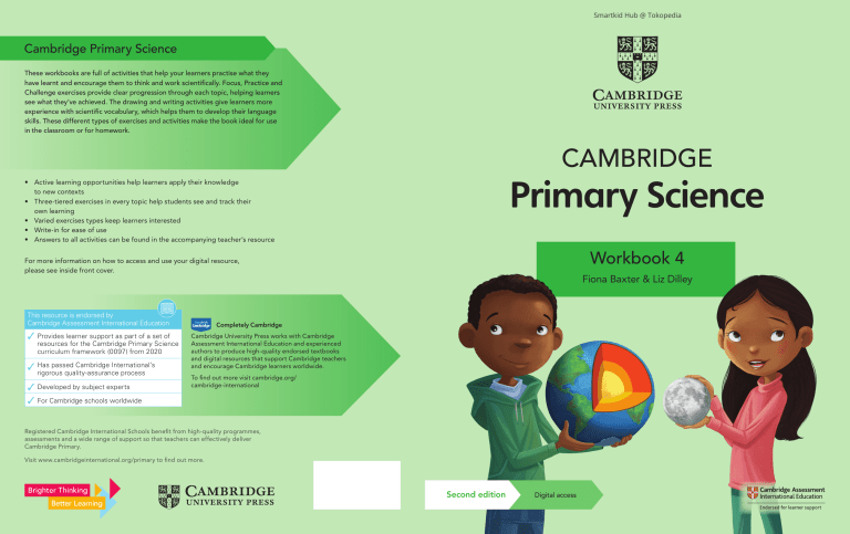 Cambridge Primary Science Workbook 4