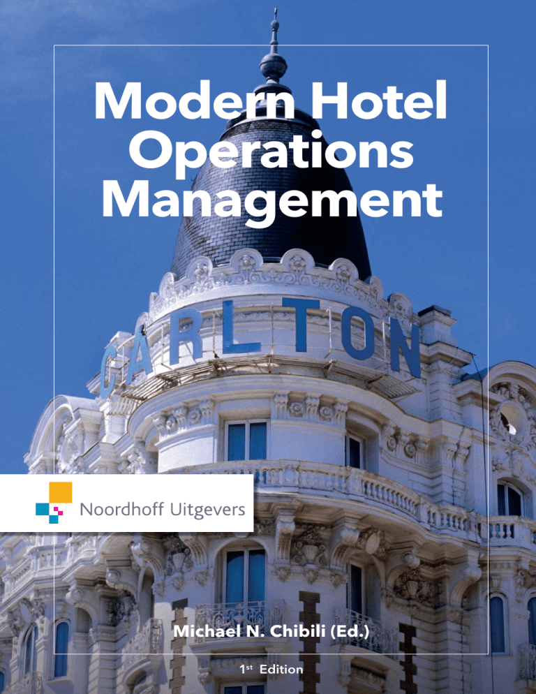 Modern Hotel Operations Management Textbook