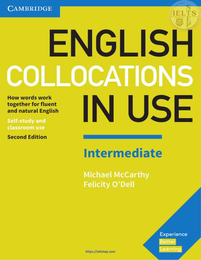 English Collocations in Use Intermediate Textbook