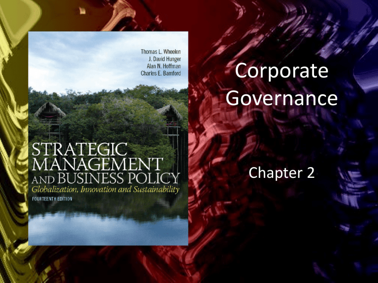 Chapter 2: Corporate Governance