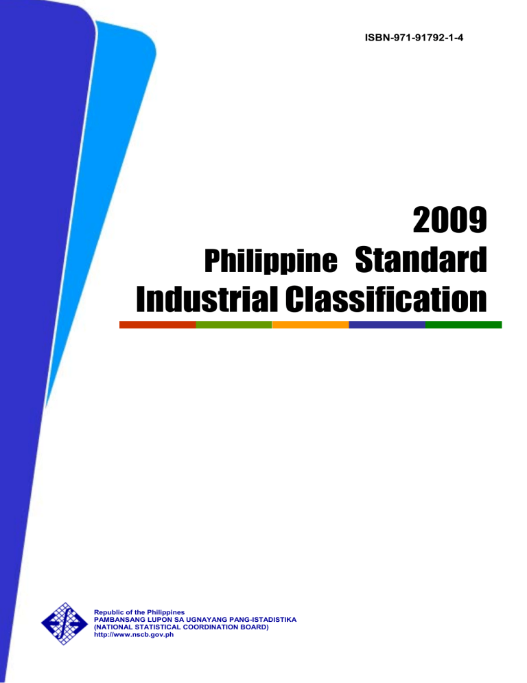 2009 Philippine Standard Industrial Classification (PSIC)