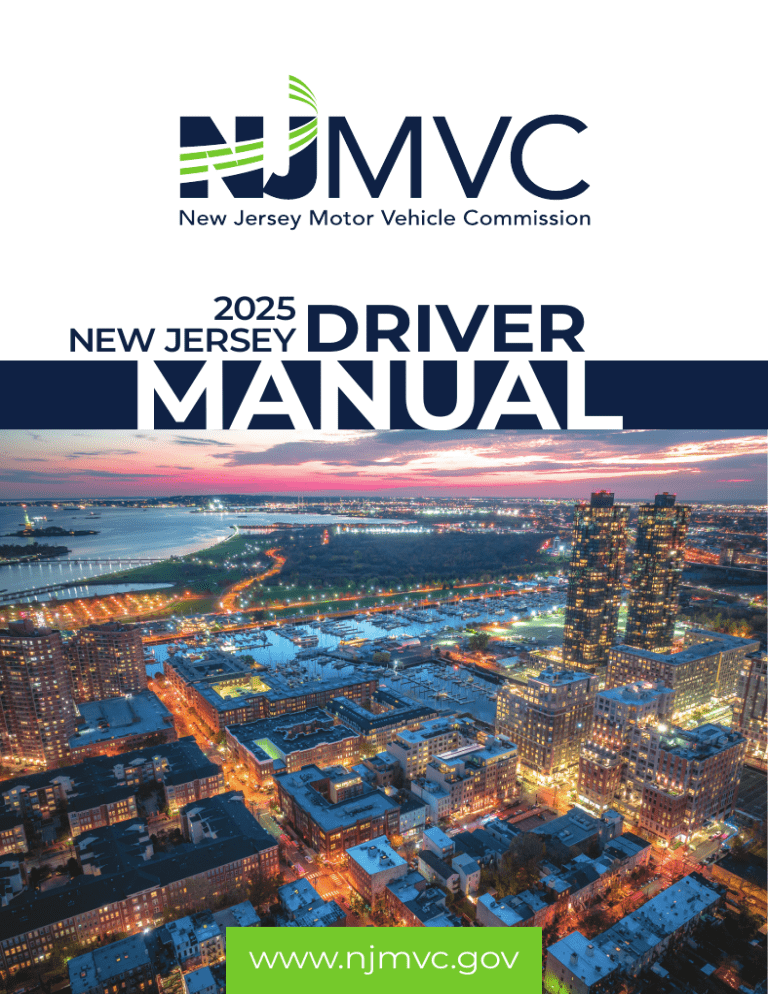 2025 New Jersey Driver Manual - NJMVC