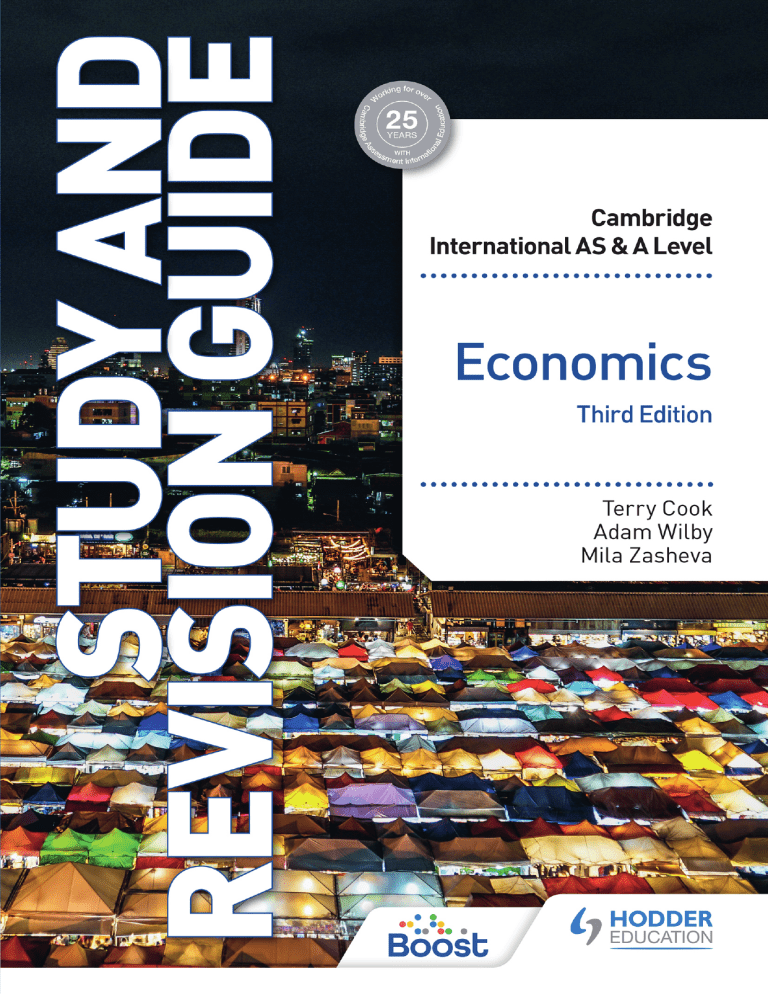 Cambridge AS & A Level Economics Study Guide