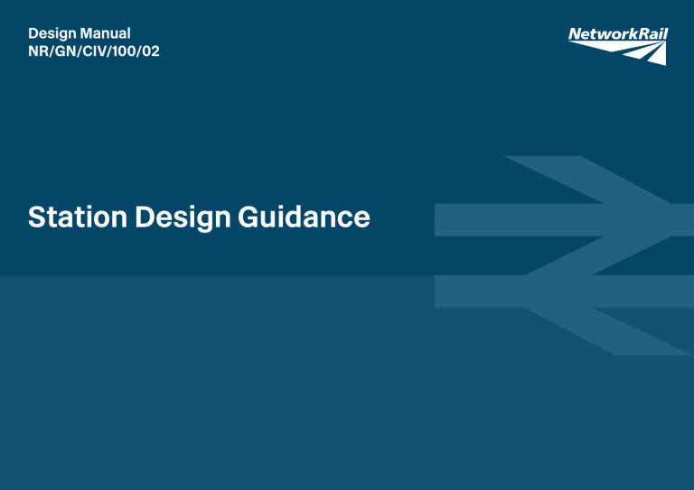 Network Rail Station Design Guidance Manual