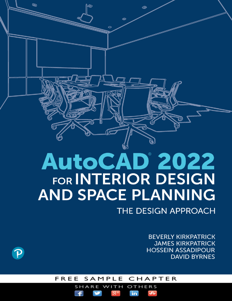 AutoCAD 2022 for Interior Design and Space Planning Textbook