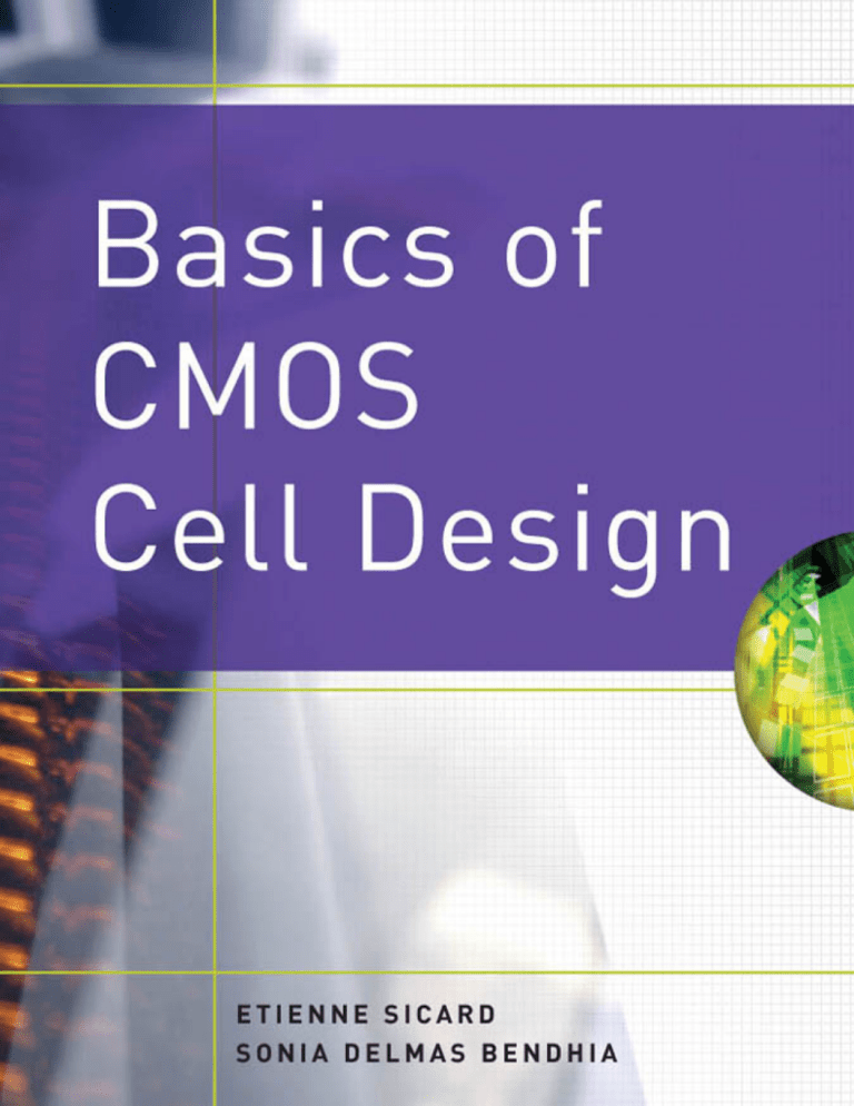 Basics of CMOS Cell Design Textbook