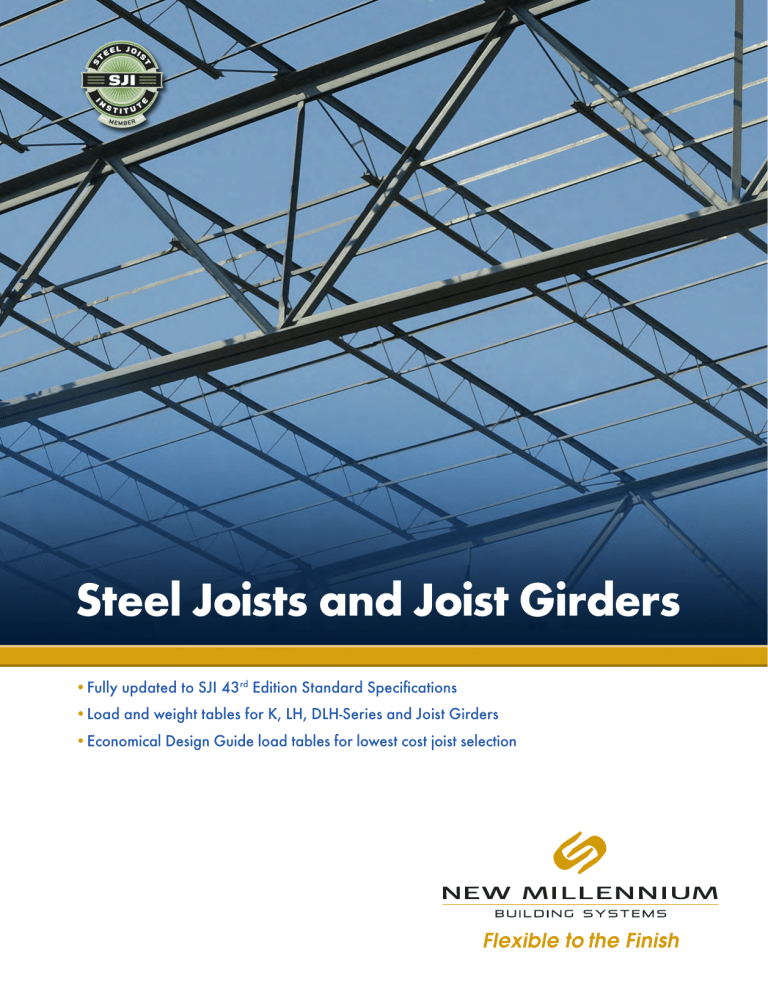 Steel Joists and Joist Girders Catalog | New Millennium
