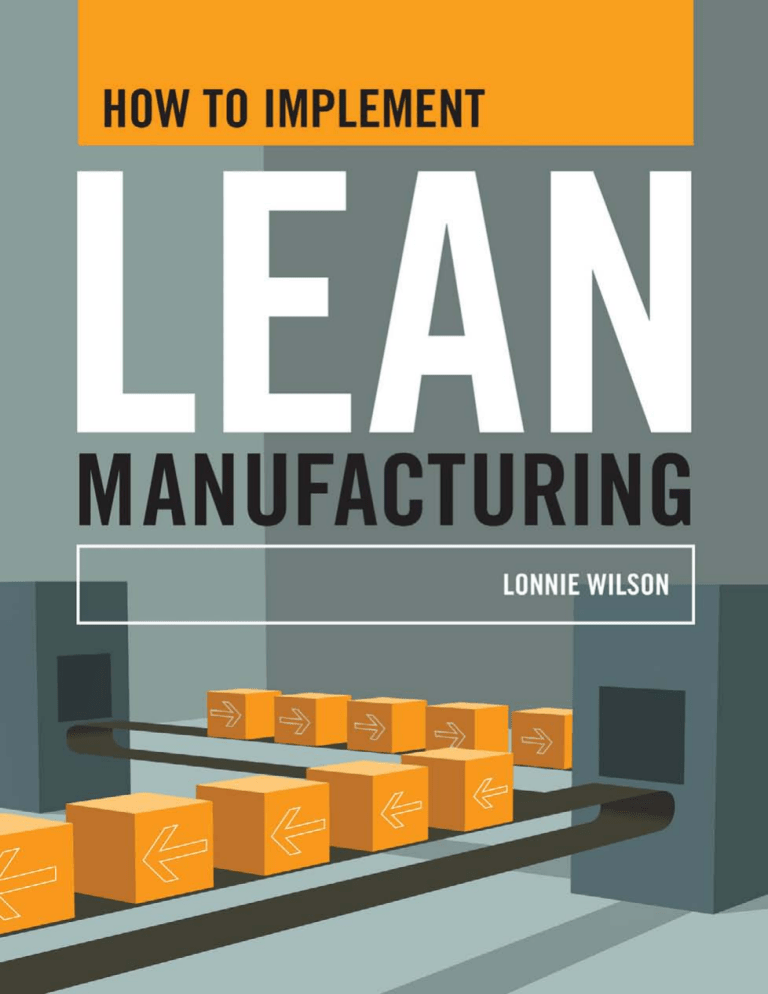 How to Implement Lean Manufacturing Guide