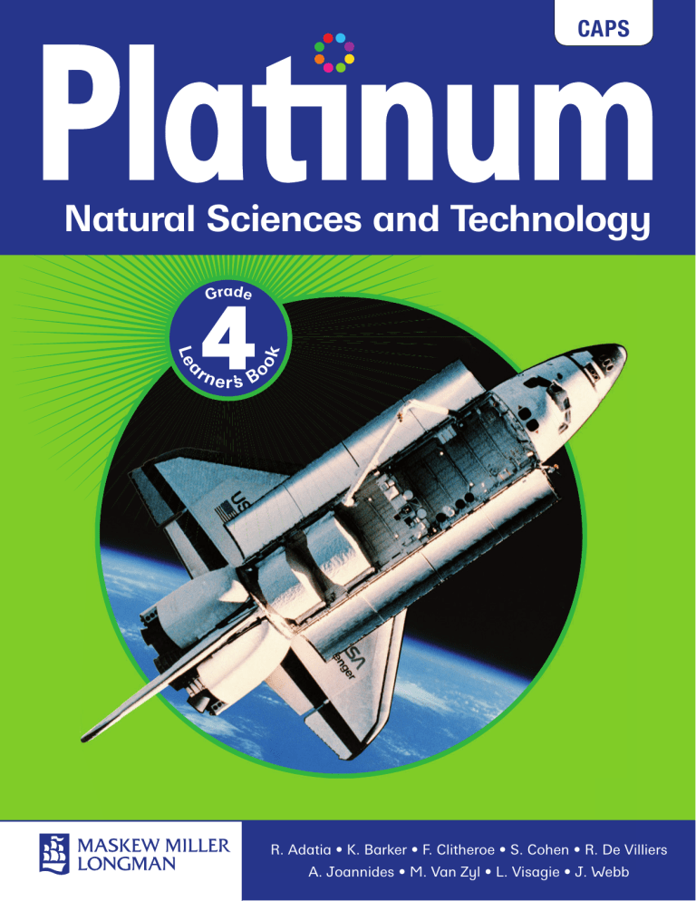Platinum Natural Sciences and Technology Grade 4 Learner's Book