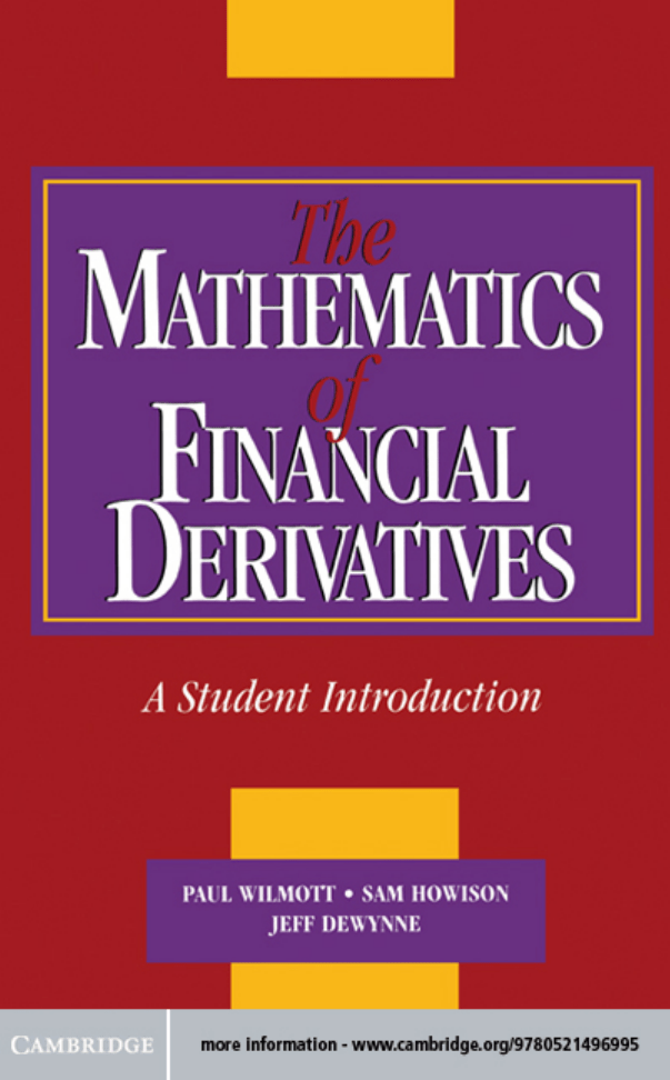 The Mathematics of Financial Derivatives: A Student Introduction