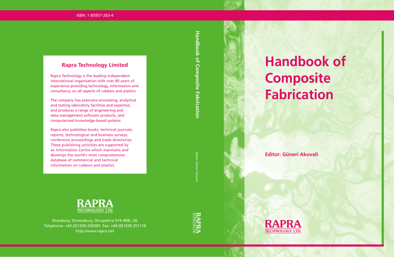 Handbook of Composite Fabrication
